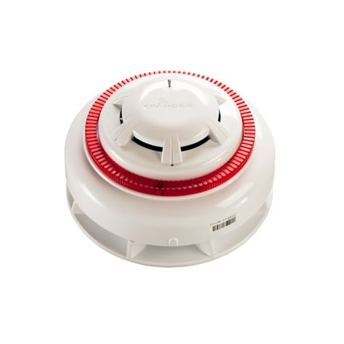 Apollo XPander Sounder Visual Indicator - red and A1R Heat Detector ...